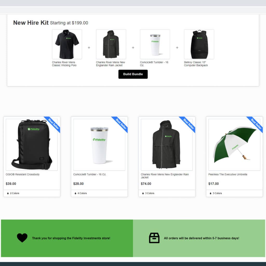 Online Company Store | Corporate Web Store | Sharp Mill Graphics